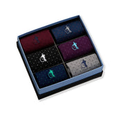 6-Pair Spot of Style Sock Box | London Sock Company